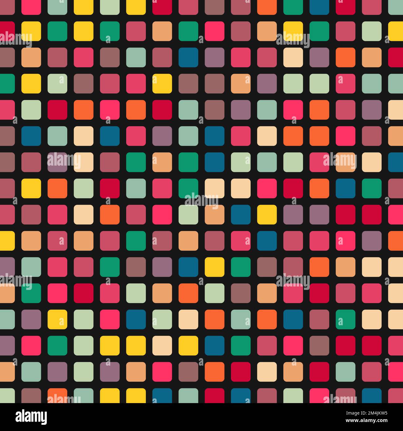 Color checkered squares background generative pattern illustration ...