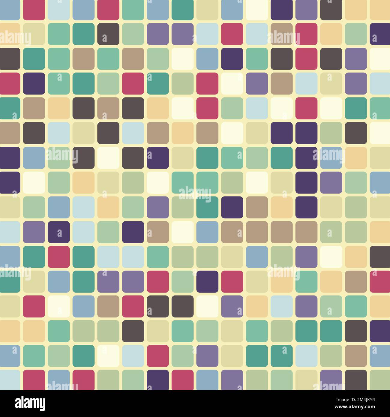 Color checkered squares background generative pattern illustration ...