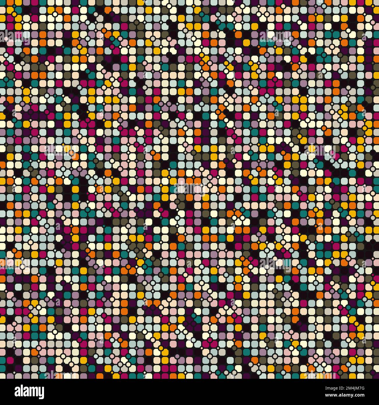 Color checkered squares background generative pattern illustration ...