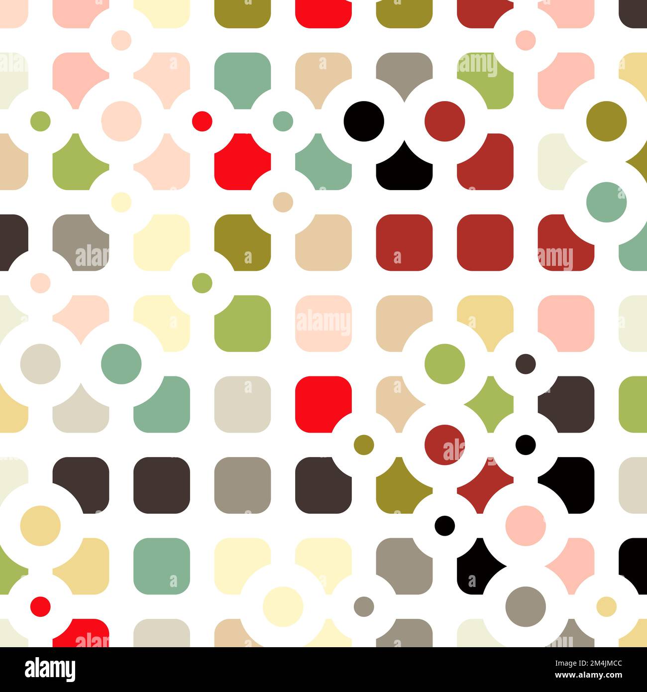 Color checkered squares background generative pattern illustration ...