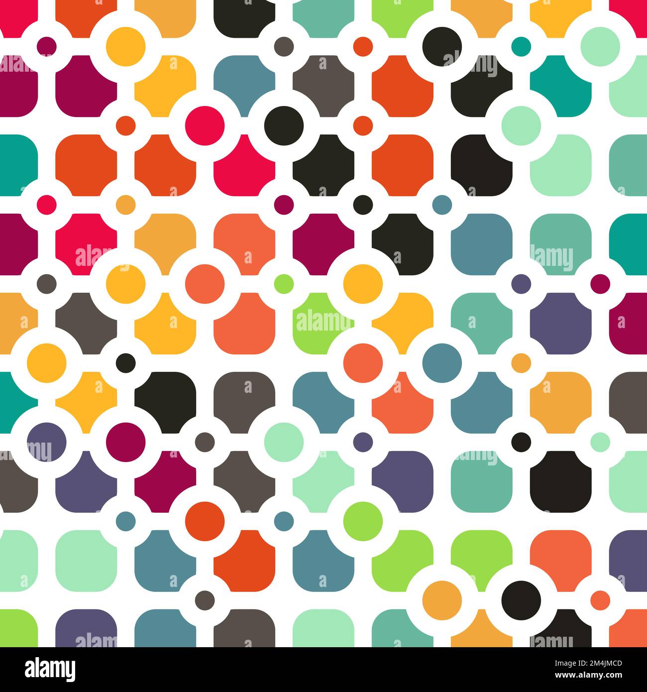 Color checkered squares background generative pattern illustration ...