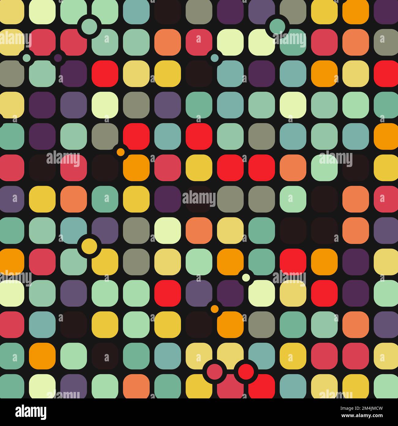 Color checkered squares background generative pattern illustration ...