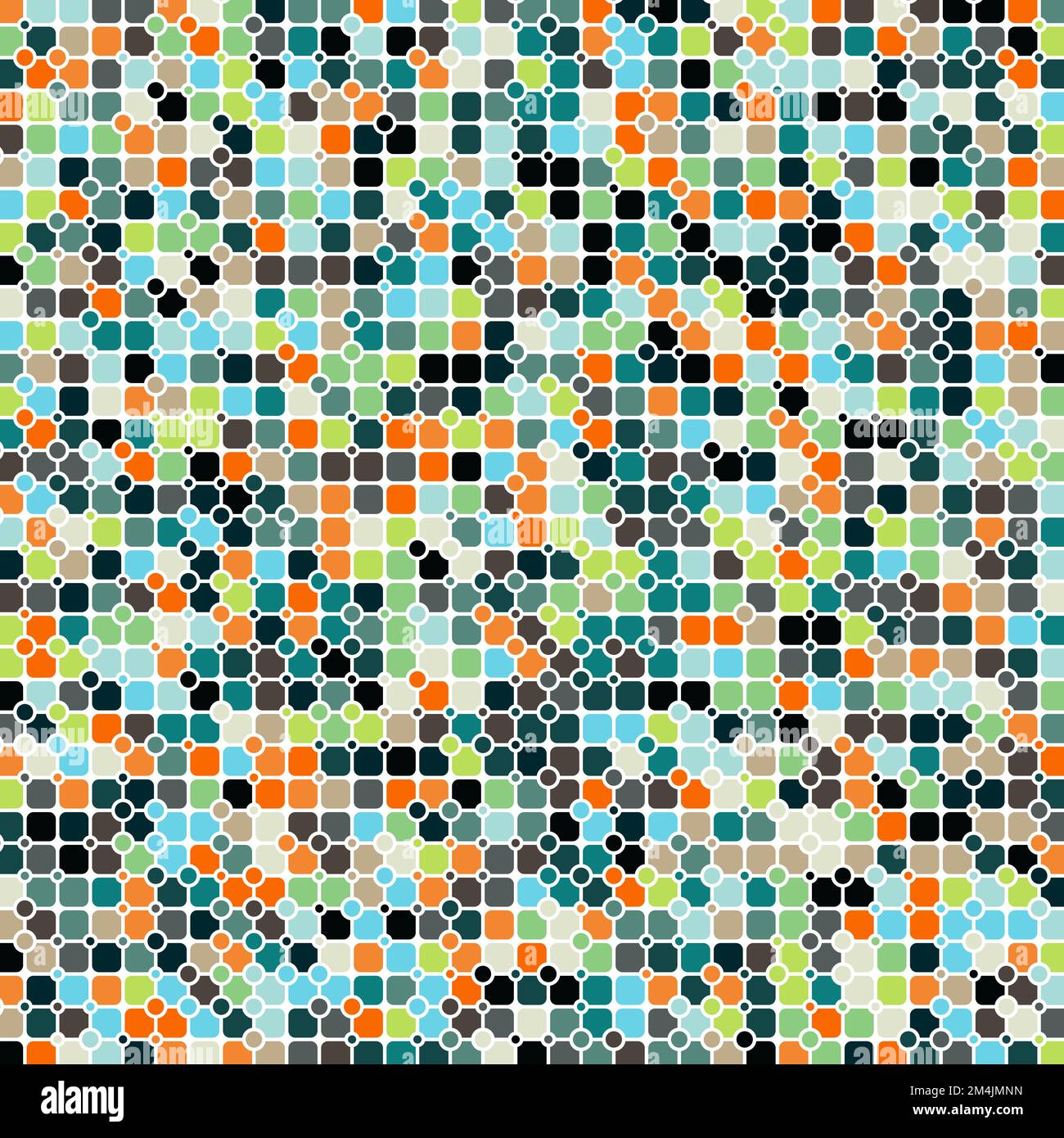 Color checkered squares background generative pattern illustration ...
