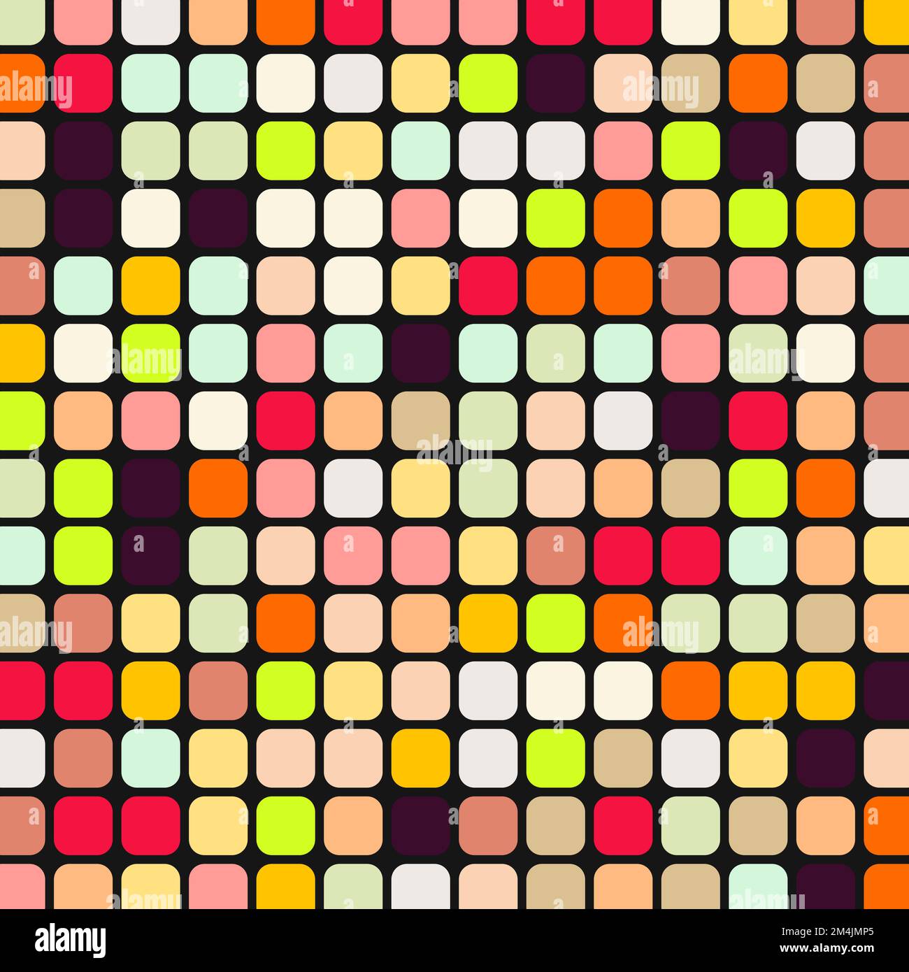 Color checkered squares background generative pattern illustration ...