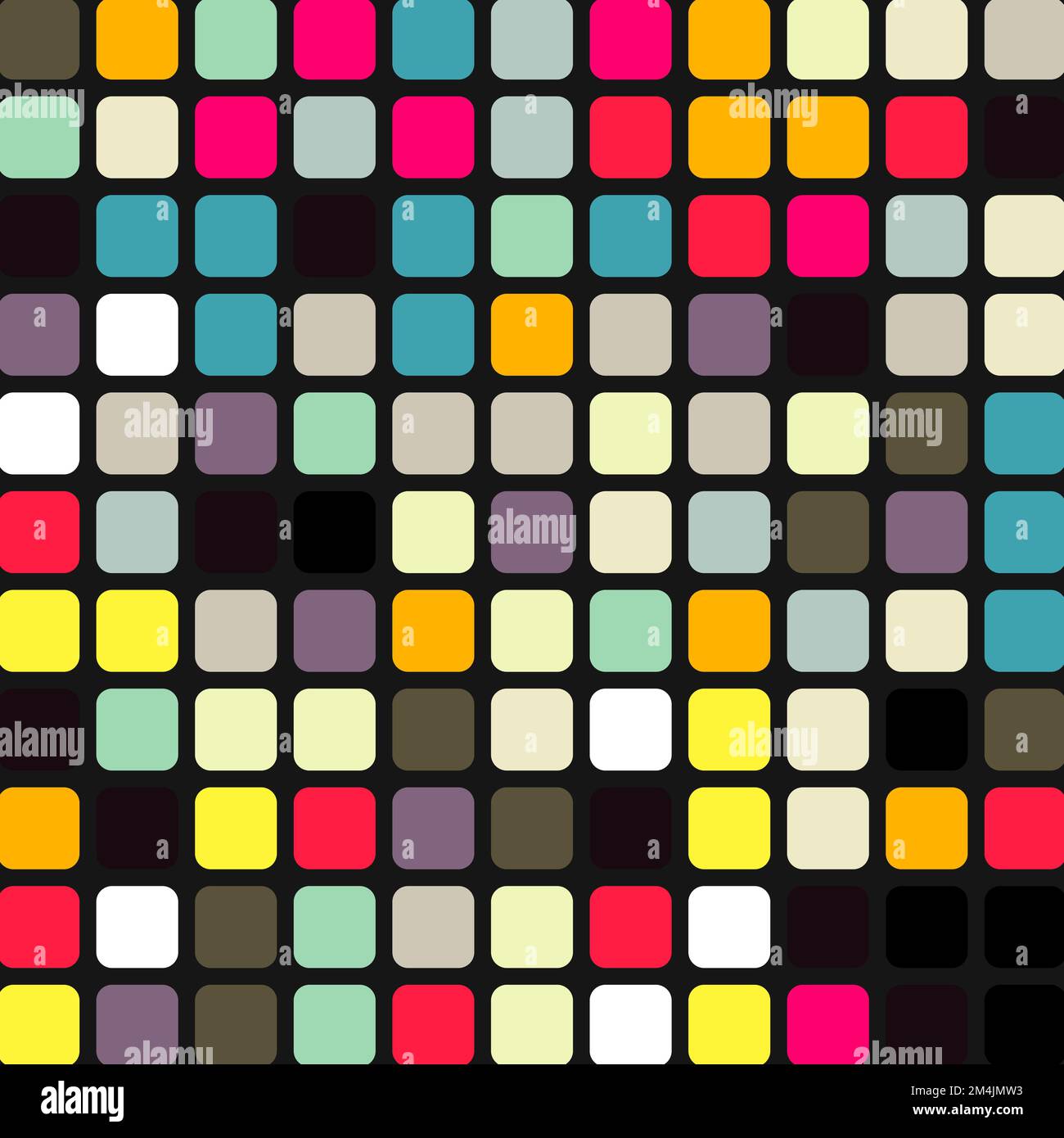Color checkered squares background generative pattern illustration ...