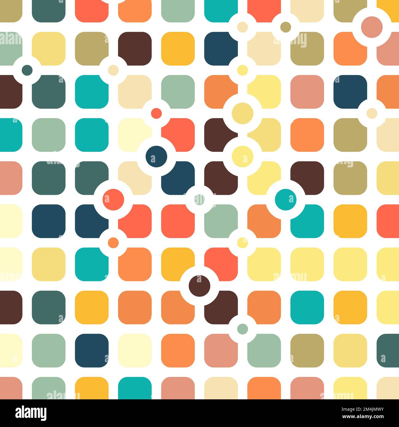 Color checkered squares background generative pattern illustration ...