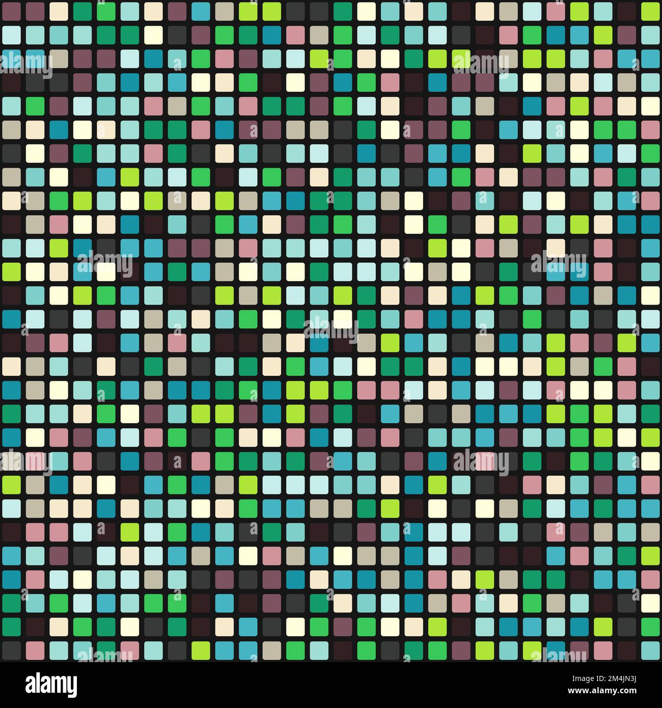 Color checkered squares background generative pattern illustration ...