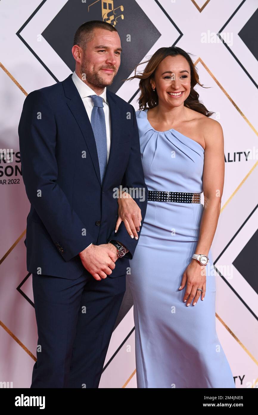 December 21st, 2022, London, UK. Jessica Ennis Hill and Andy Hill ...