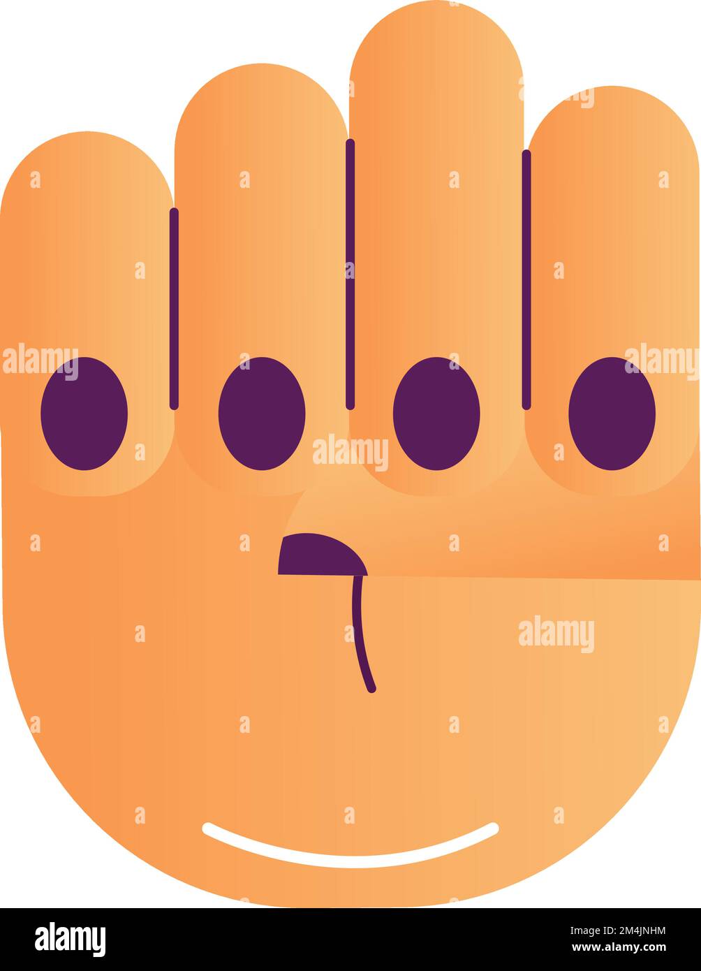 Isolated colored hand gesture icon Vector Stock Vector Image & Art - Alamy