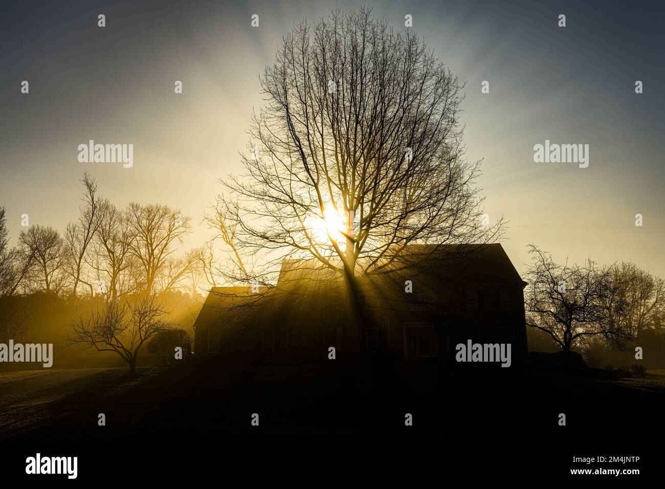 Early Morning Sunrise Stock Photo - Alamy