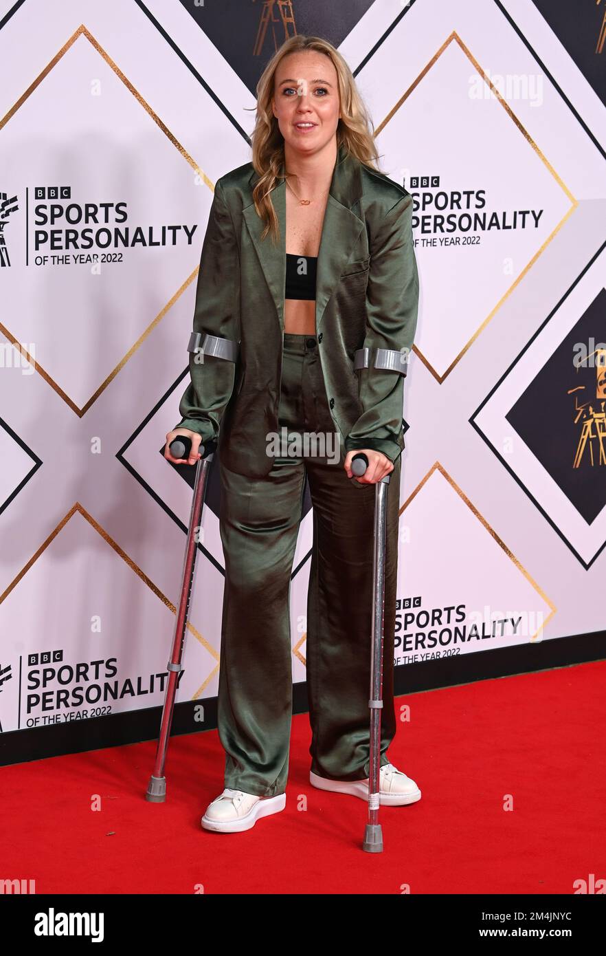 December 21st, 2022, London, UK. Beth Mead arriving at the BBC Sports ...