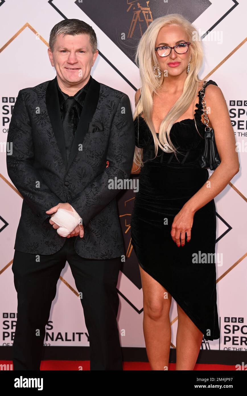 December 21st, 2022, London, UK. Ricky Hatton arriving at the BBC ...