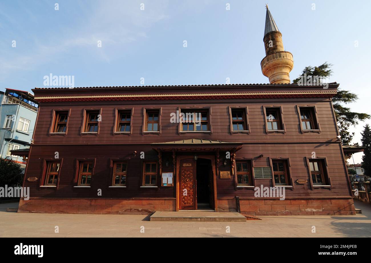 Located in Beykoz, Turkey, the Serbostani Mustafa Aga Mosque was built ...