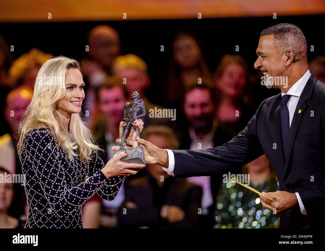 AMSTERDAM - 21/12/2022, Irene Schouten is Sportswoman of the Year at the NOC*NSF Sports Gala in ...