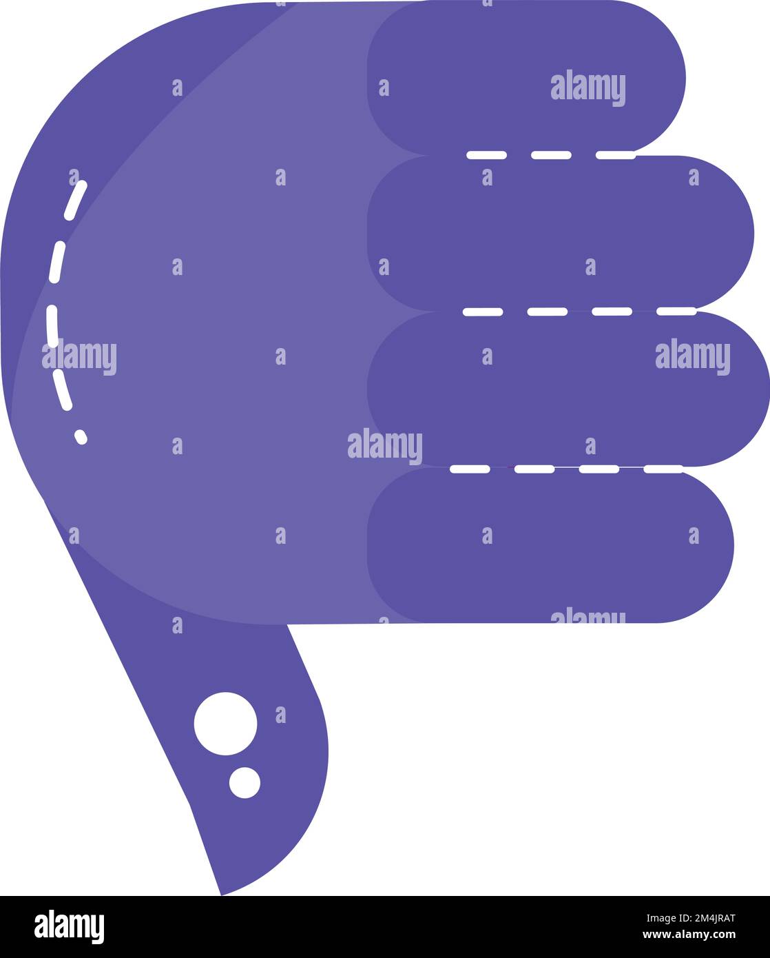Isolated purple hand gesture icon Vector Stock Vector Image & Art - Alamy