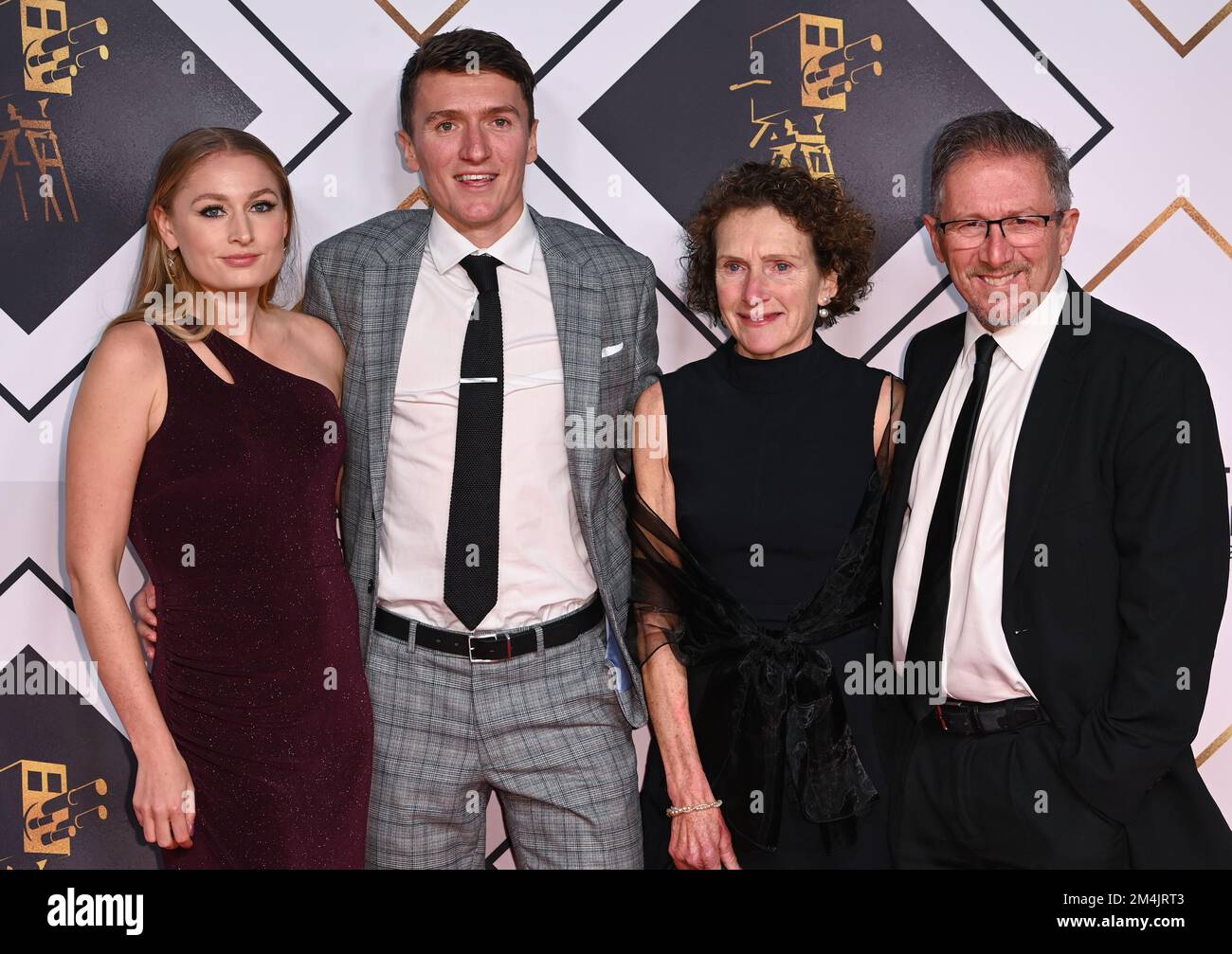 December 21st, 2022, London, UK. Georgie Hartigan, Jake Wightman and ...