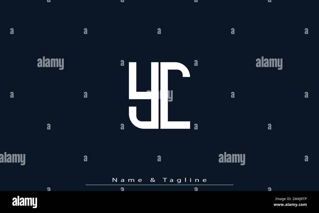 Alphabet letters Initials Monogram logo YC , CY Stock Vector Image & Art - Alamy