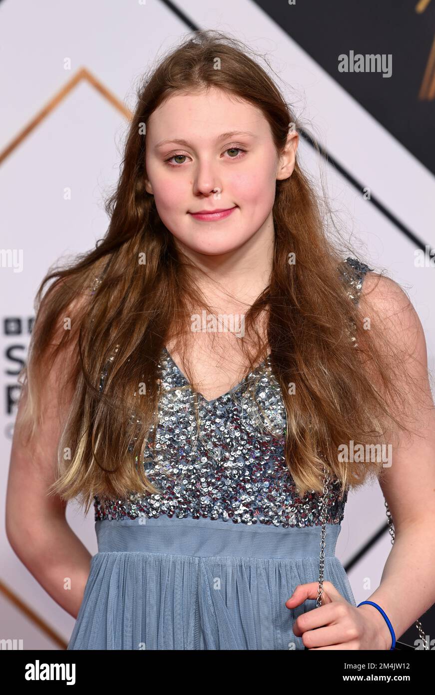 December 21st, 2022, London, UK. Poppy Maskill arriving at the BBC ...