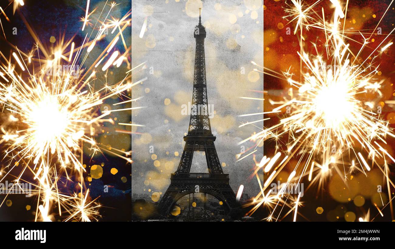 Eiffel tower sparkle hi-res stock photography and images - Alamy