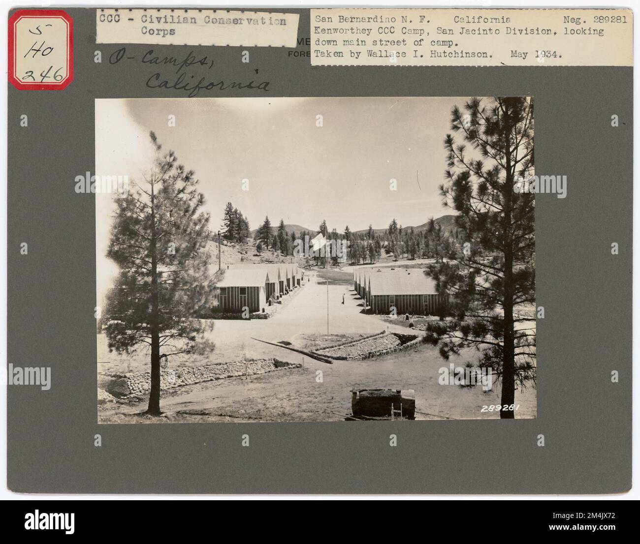 Civilian Conservation Corps - Camps - California. Photographs Relating ...