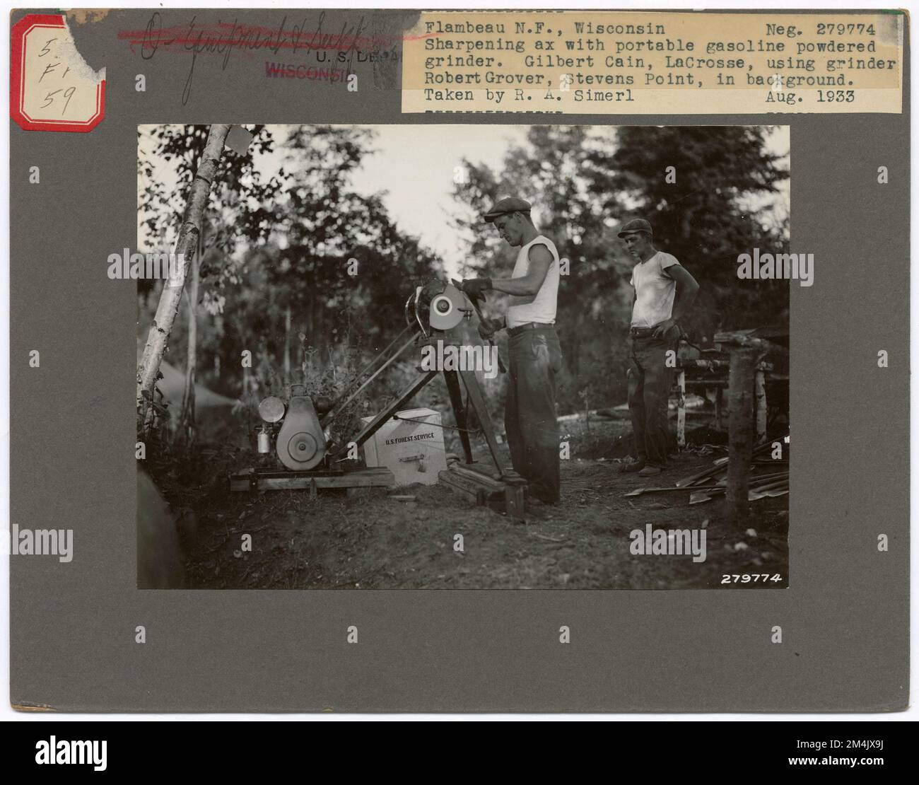 Civilian Conservation Corps - Wisconsin. Photographs Relating to ...