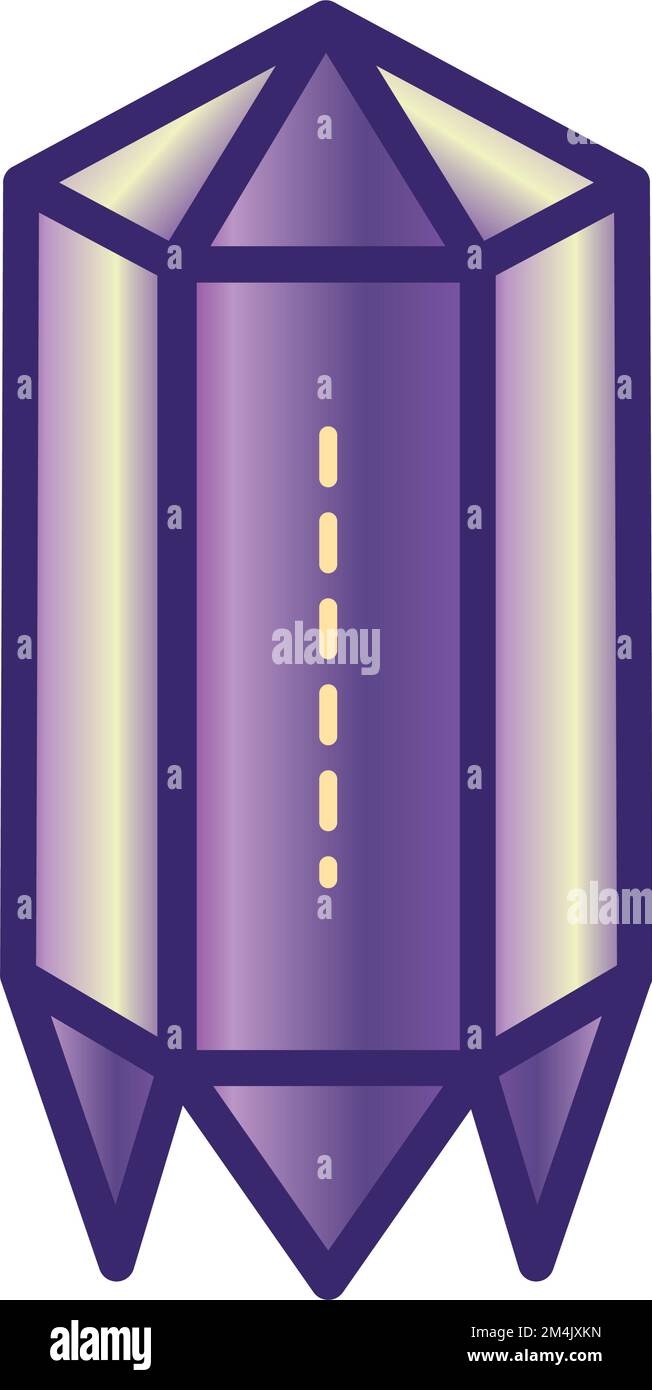 Isolated colored magical jewel stone icon Vector Stock Vector Image ...