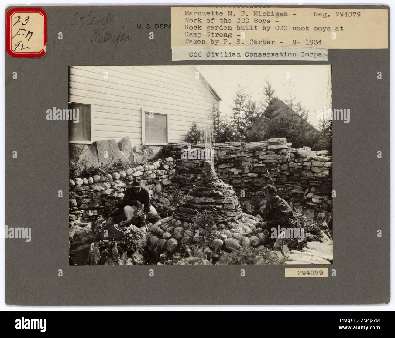 Civilian Conservation Corps - Michigan. Photographs Relating to ...