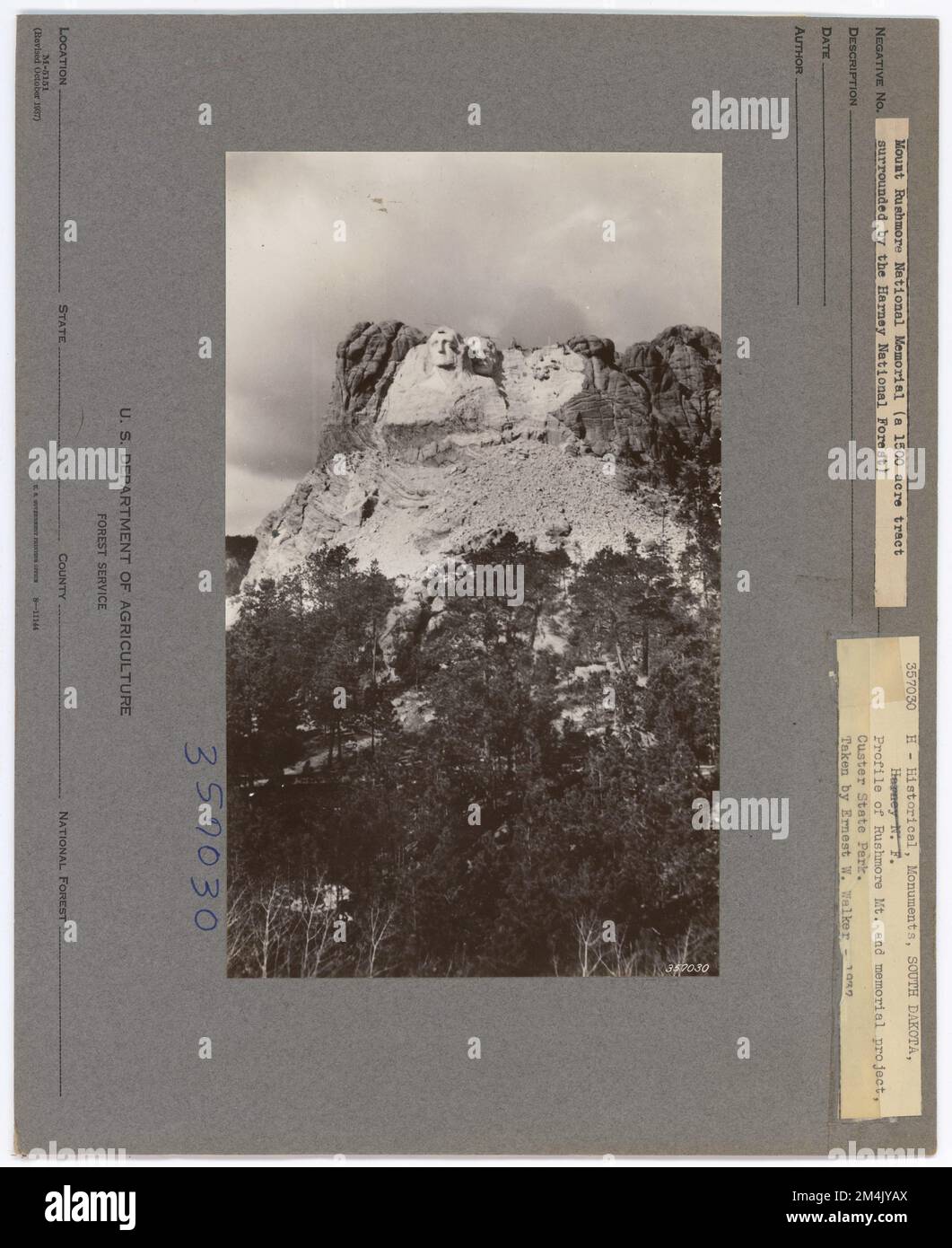 Historical Monuments - South Dakota. Photographs Relating to National ...