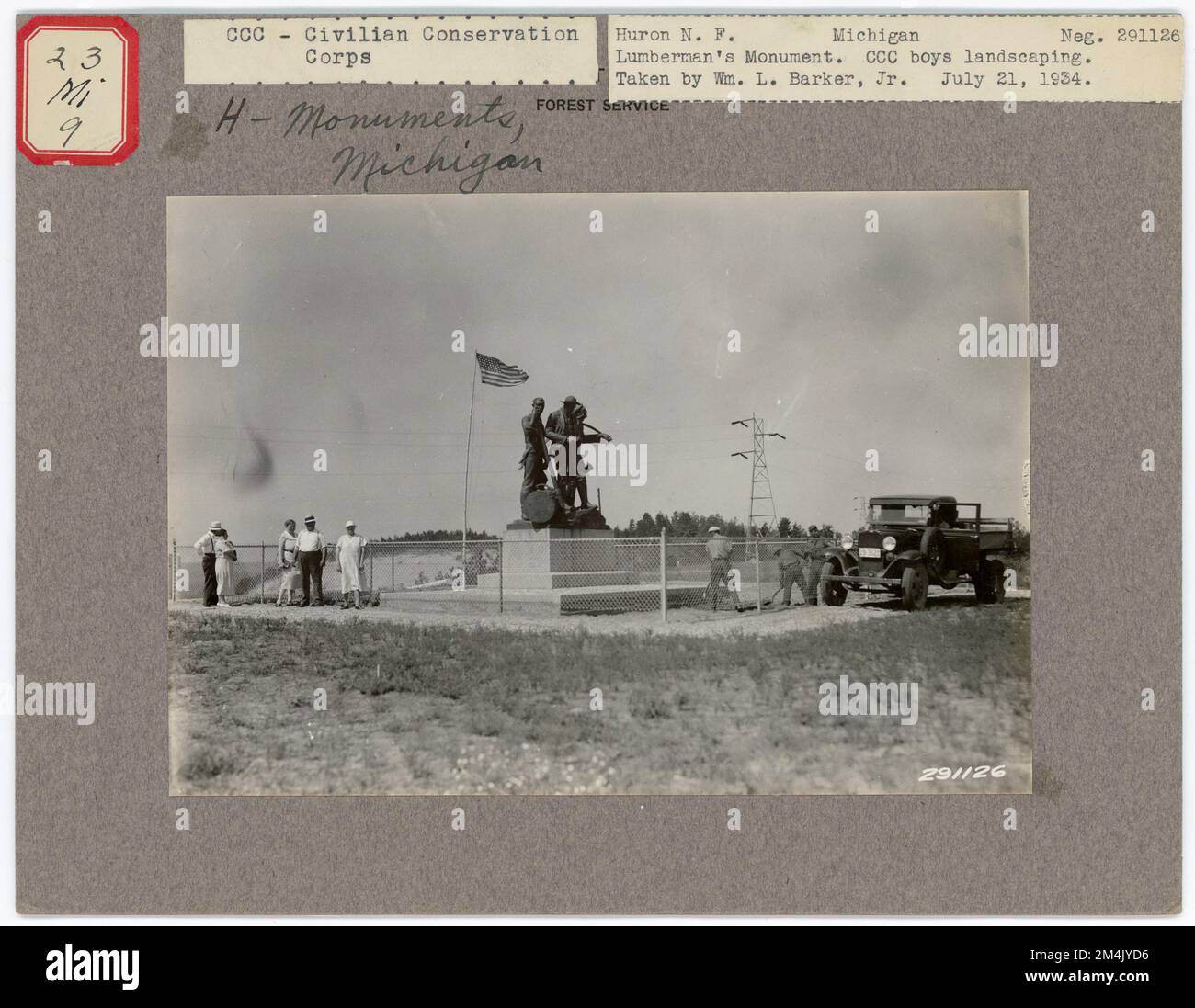 Historical Monuments - Michigan. Photographs Relating to National ...