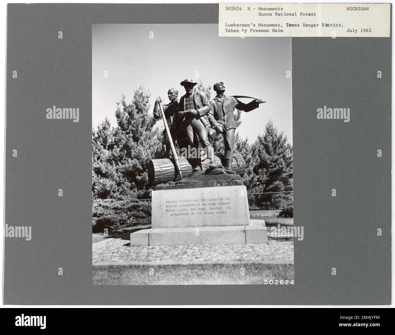 Historical Monuments - Michigan. Photographs Relating to National ...