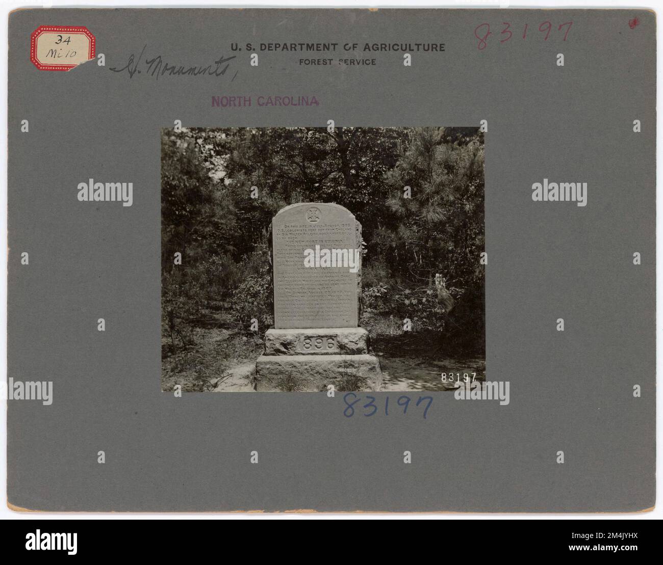 Historical Monuments - North Carolina. Photographs Relating to National ...