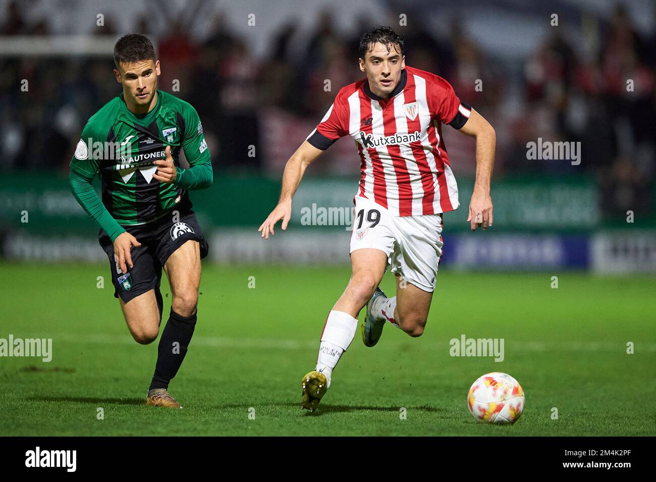 Oier Zarraga of Athletic Club during the Copa SM El Rey match between ...