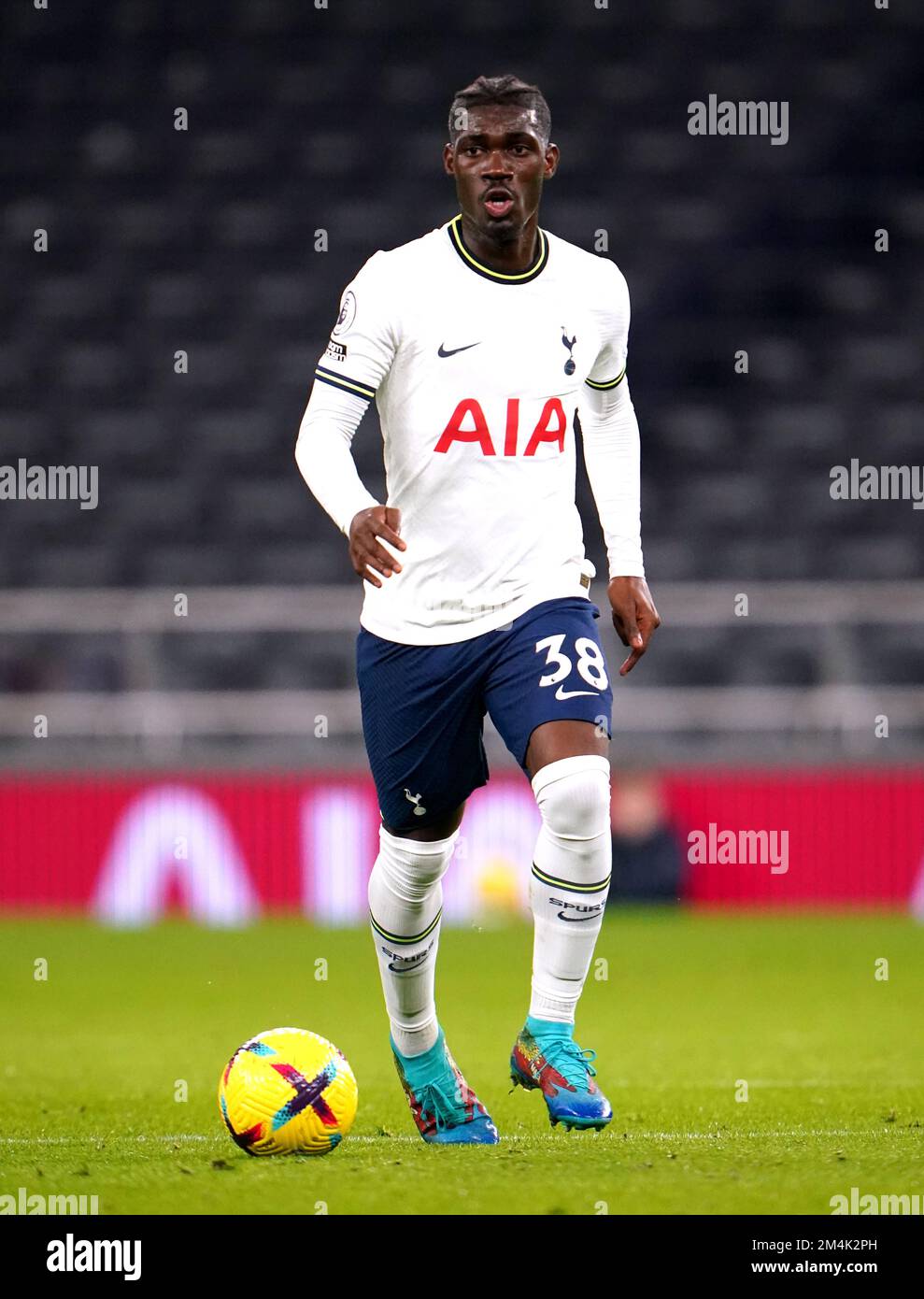 Tottenham Hotspur's Yves Bissouma during a friendly match at the ...