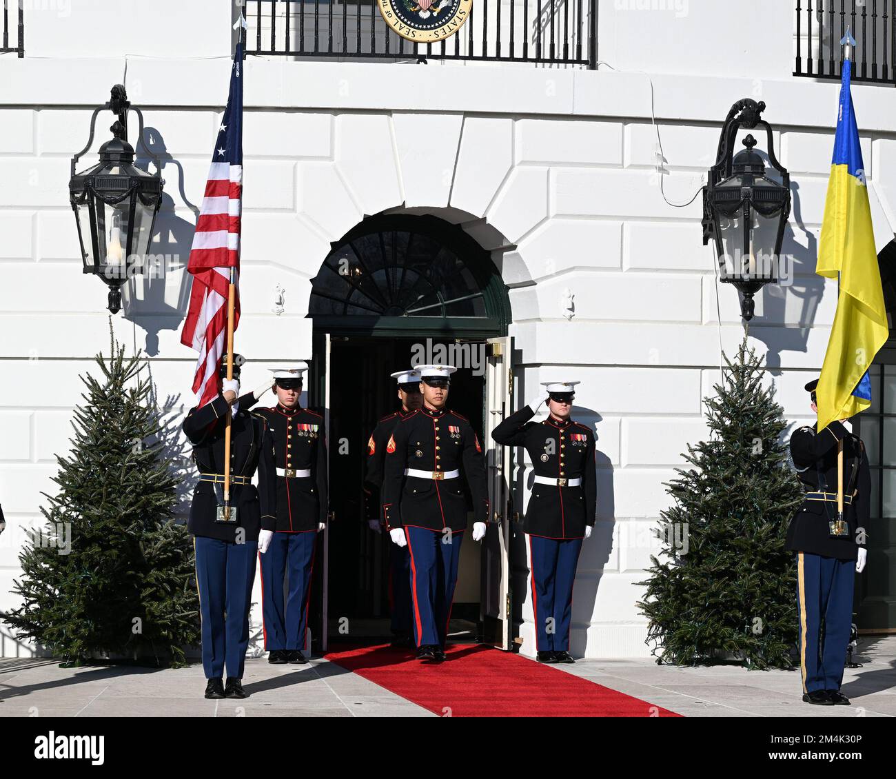 Washington, DC, USA. 21st Dec, 2022. 12/21/22 The White House ...