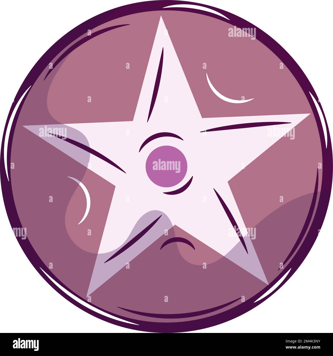Five point star magic hi-res stock photography and images - Alamy