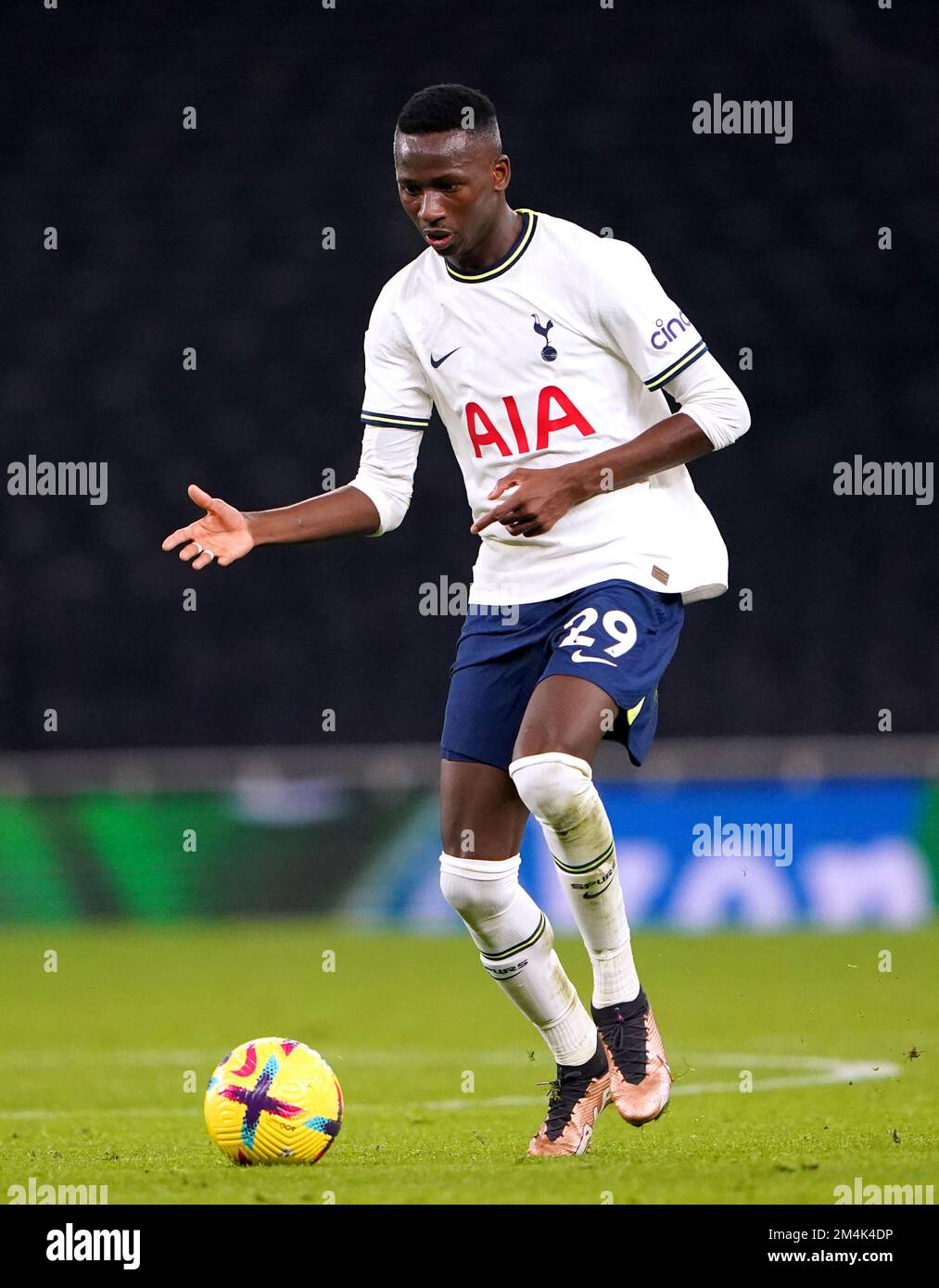 Tottenham Hotspur's Pape Matar Sarr during a friendly match at the ...