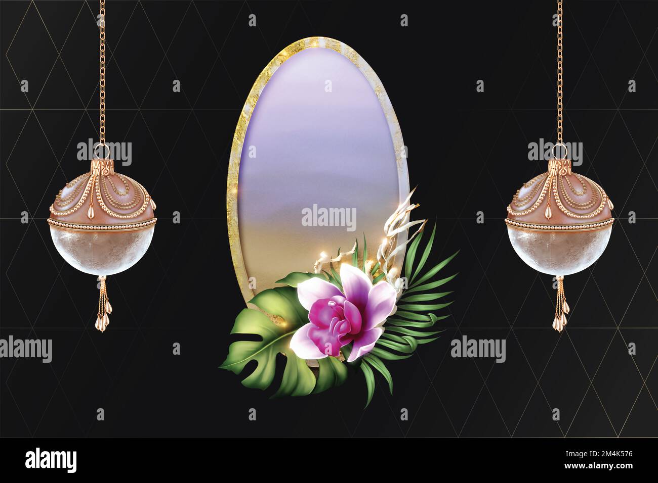 3D High Decoration Background Wallpaper Stock Photo - Alamy