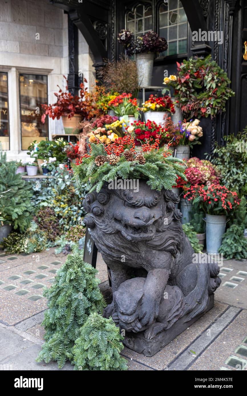 LONDON, UK - DEC 30:2022, LONDON - NOVEMBER 30, 2022: Liberty's, Luxury ...