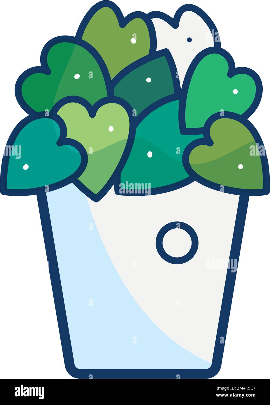 Isolated colored indoor plant icon Vector Stock Vector Image & Art - Alamy