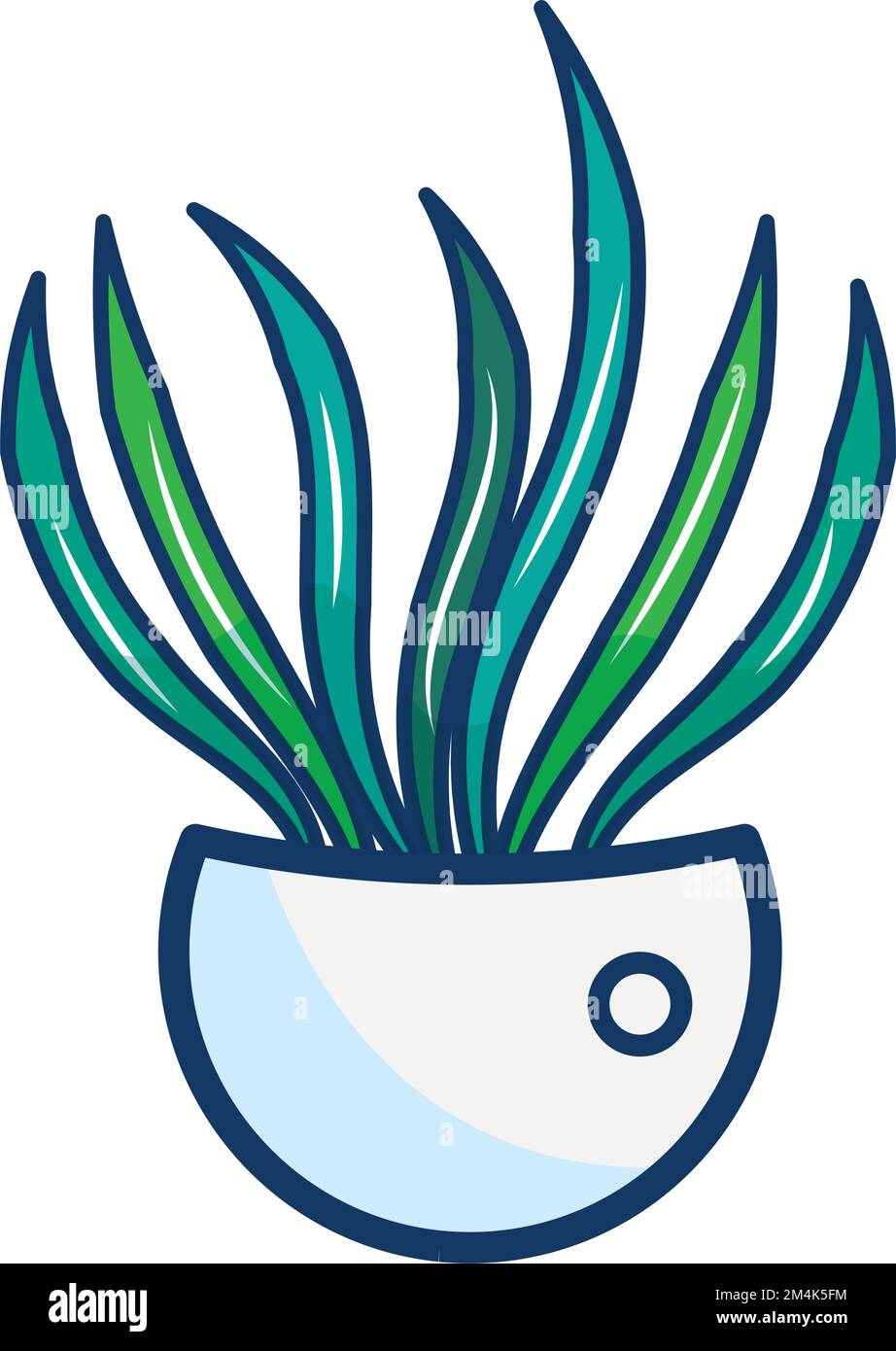 Isolated colored indoor plant icon Vector Stock Vector Image & Art - Alamy