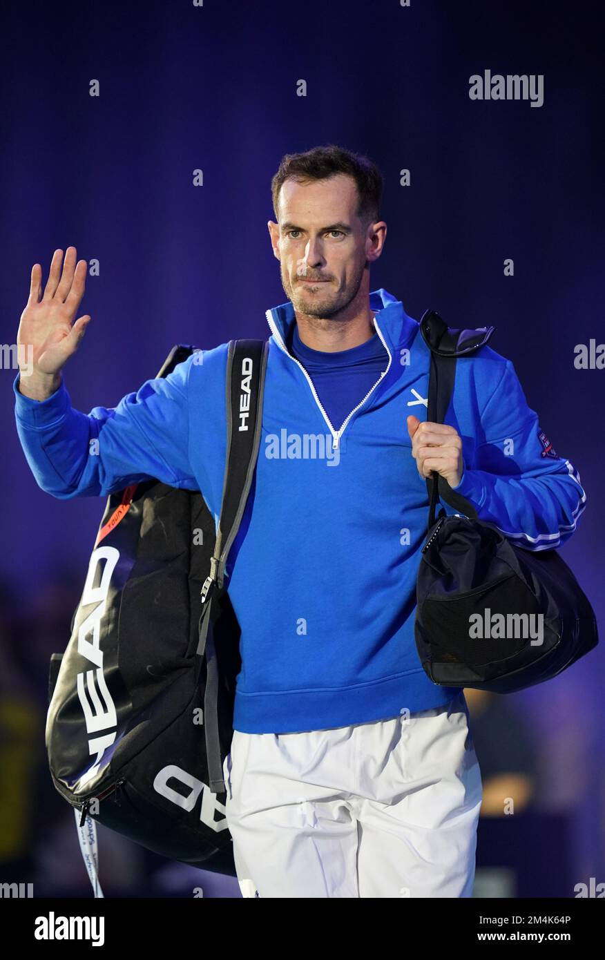 Scotland’s Andy Murray during day one of Schroders Battle of the Brits ...