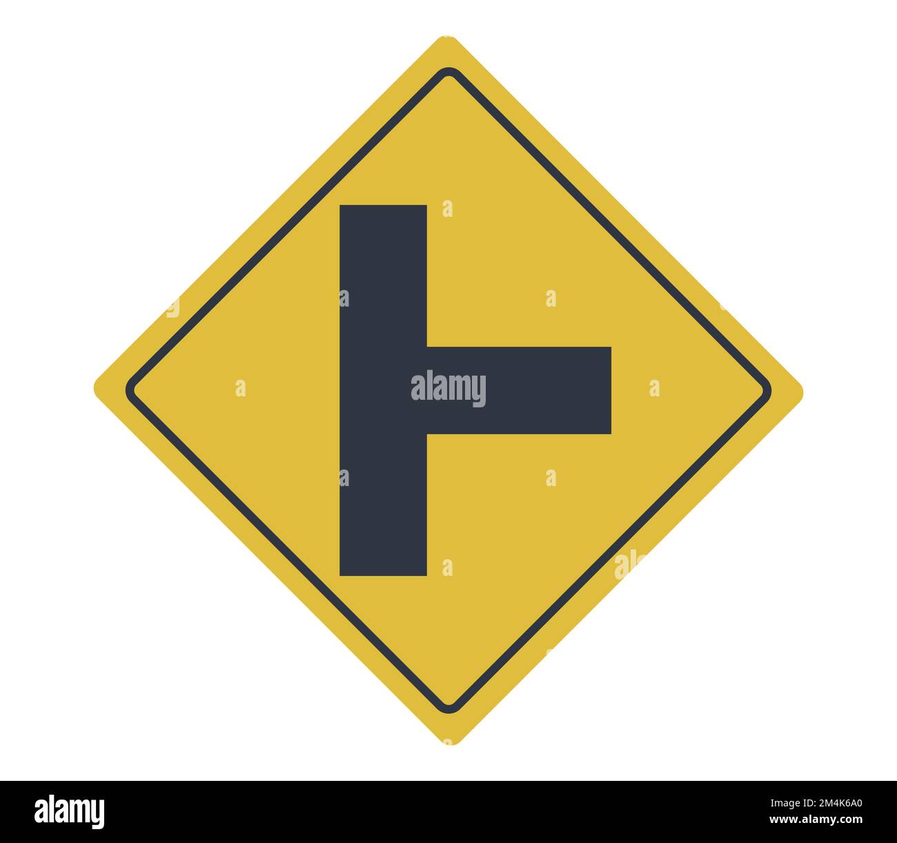 Right side road intersection sign. Flat design Stock Vector Image & Art ... Right side road intersection sign. Flat design Stock Vector Image & Art ...