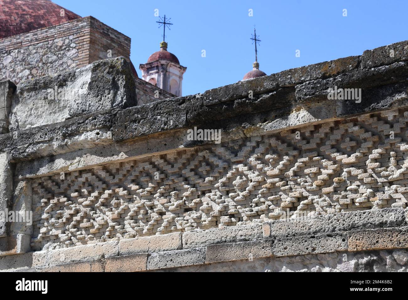 December 7, 2022, San Pablo Villa de Mitla, Oaxaca, USA: The ruins of ...