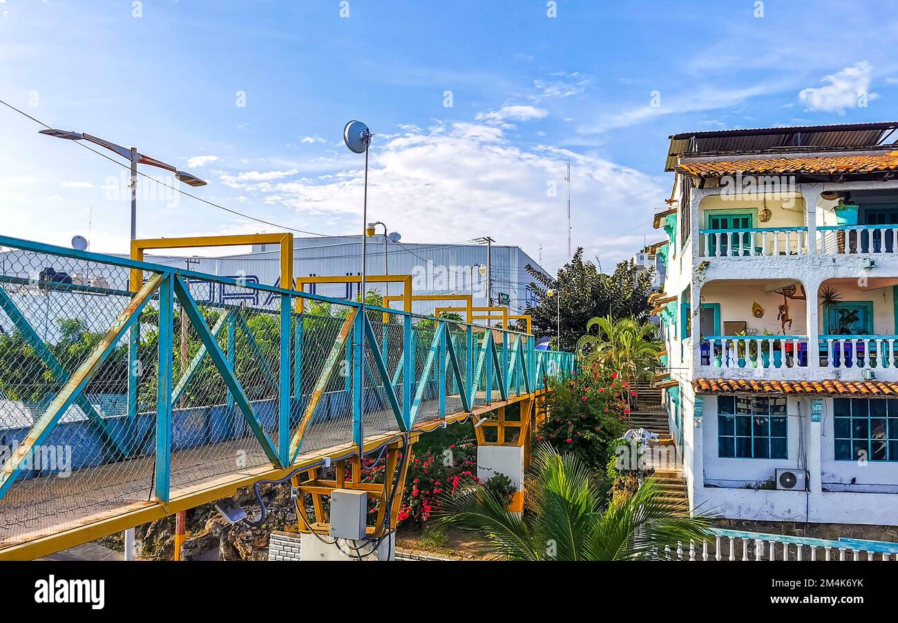 Pedestrian bridge pedestrian overpass passerelle walkway skyway with ...