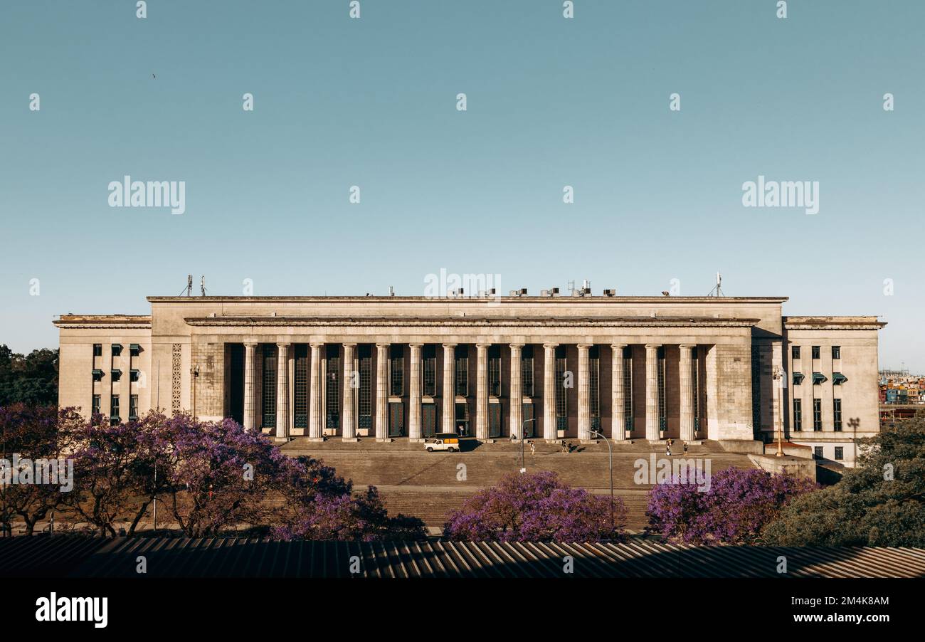 Photo of Facultad de Derecho de la Universidad de Buenos Aires under a ...