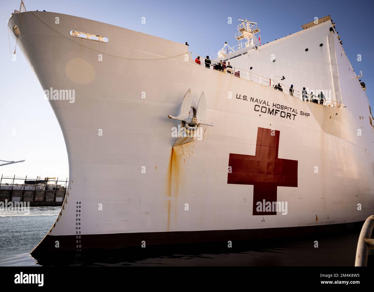 Norfolk, Va. (December 21, 2022) - USNS Comfort (T-AH 20) returns home ...