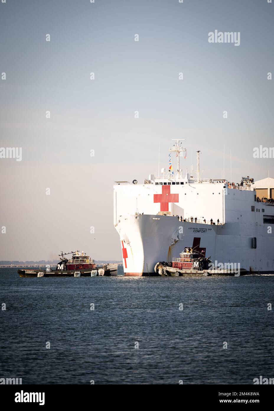 Norfolk, Va. (December 21, 2022) - USNS Comfort (T-AH 20) returns home ...