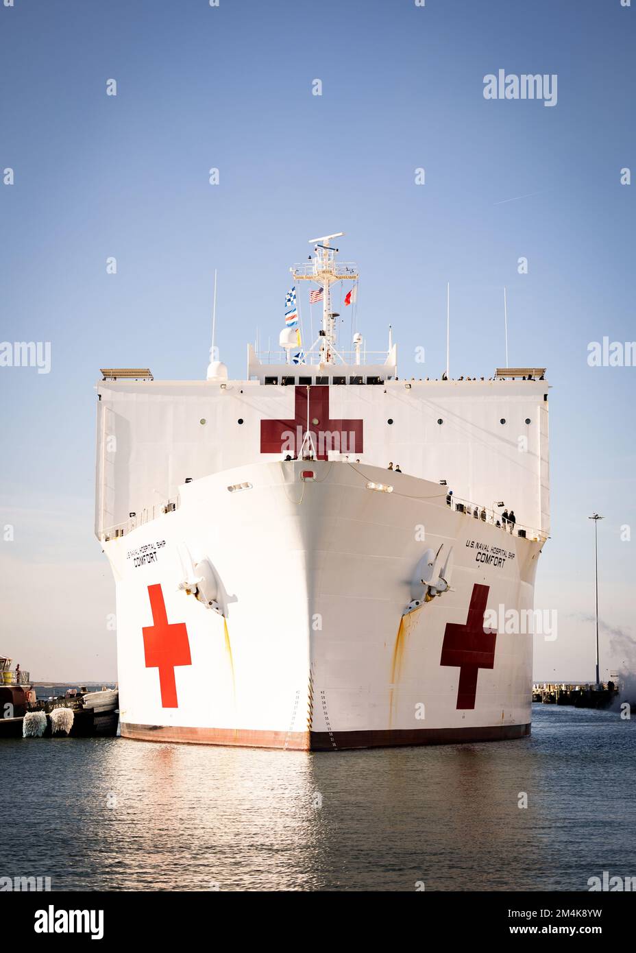 Norfolk, Va. (December 21, 2022) - USNS Comfort (T-AH 20) returns home ...