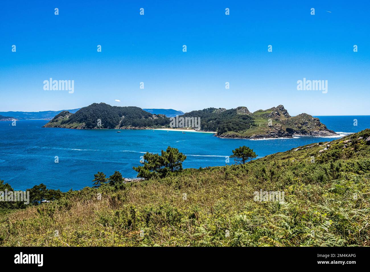 Cies Islands, Illas Cies are a Spanish archipelago located in the Vigo ...