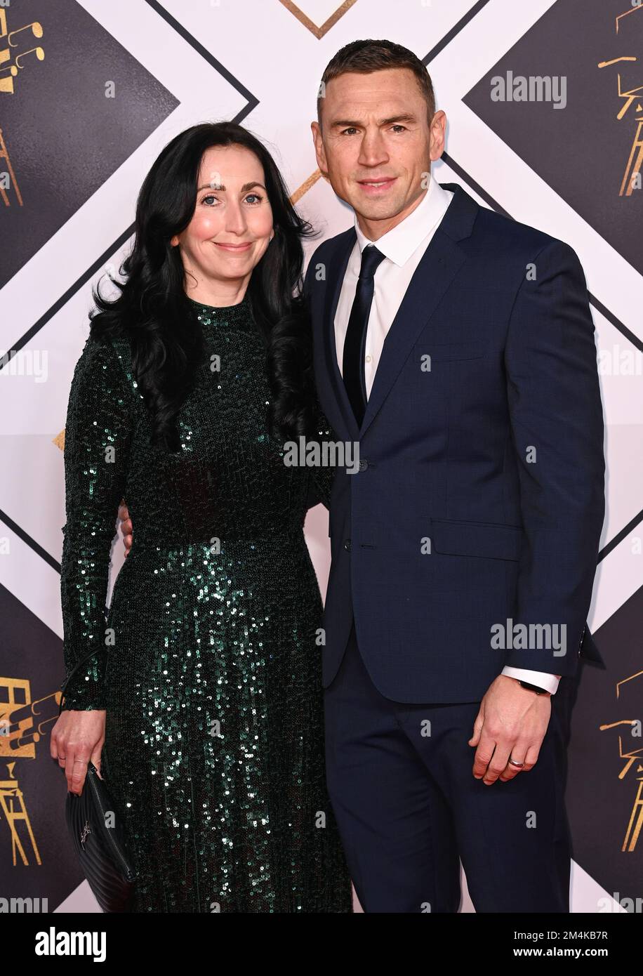 December 21st, 2022, London, UK. Kevin Sinfield and family arriving at ...